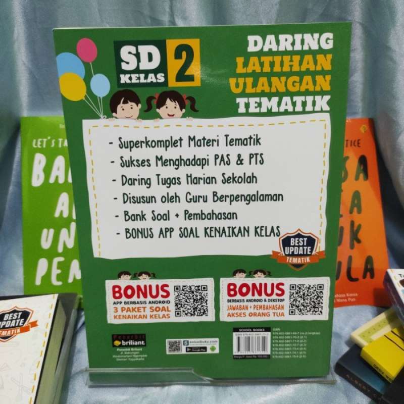 Promo Buku Best Daring Latihan Ulangan Tematik Sd Klas 2 Diskon 23% Di ...