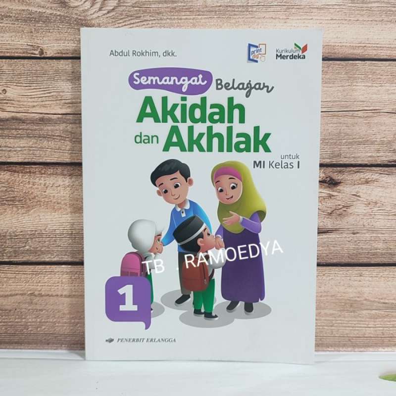 Promo Buku Akidah Dan Akhlak Mi Kelas I Kurikulum Merdeka Erlangga ...