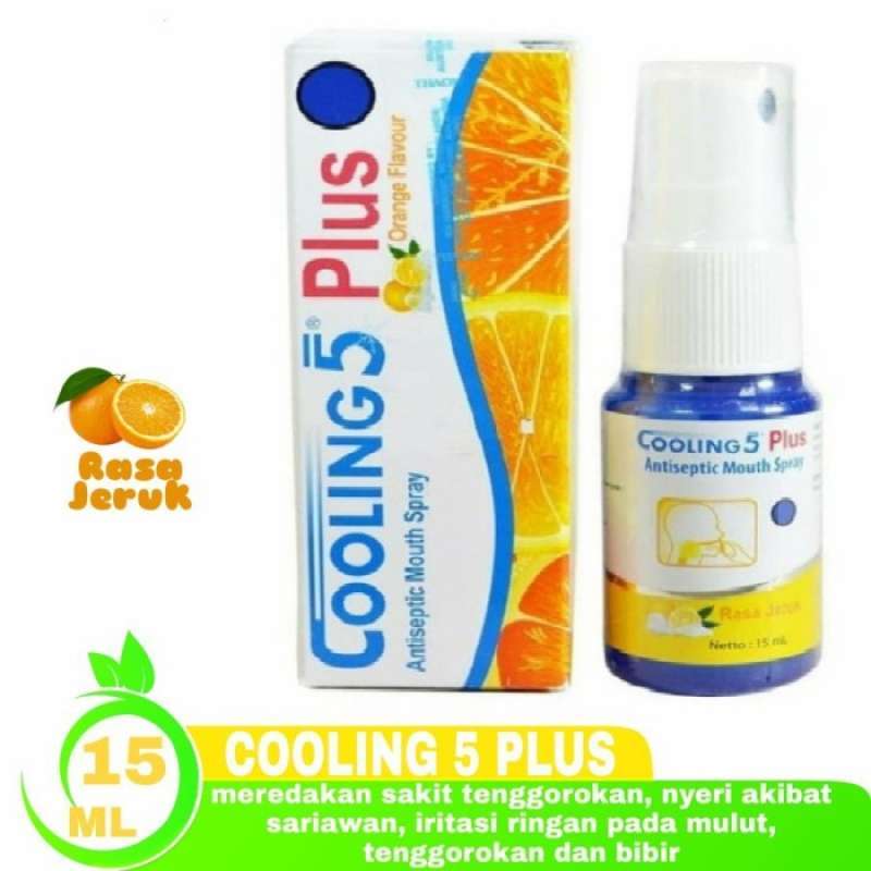Jual Cooling 5 Spray Sakit Gigi Coling Colling 15ml - Orange Di Seller ...