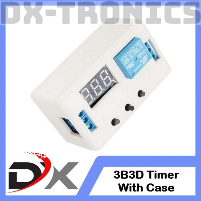 Promo Programmable Digital Delay Timer 12v 3b3d With Case Diskon 23% Di ...