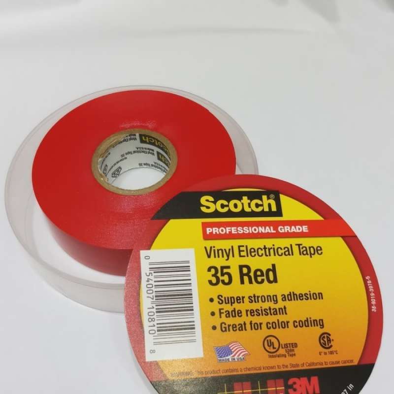 Jual 3m Scotch 35+ Electrical Vinyl Tape Usa Di Seller Aghanim ...