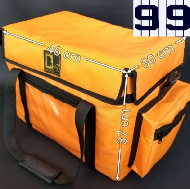 Promo Tas Kurir Lapis Foil 50l Tahan Panas Dingin Delivery Bag Grab ...