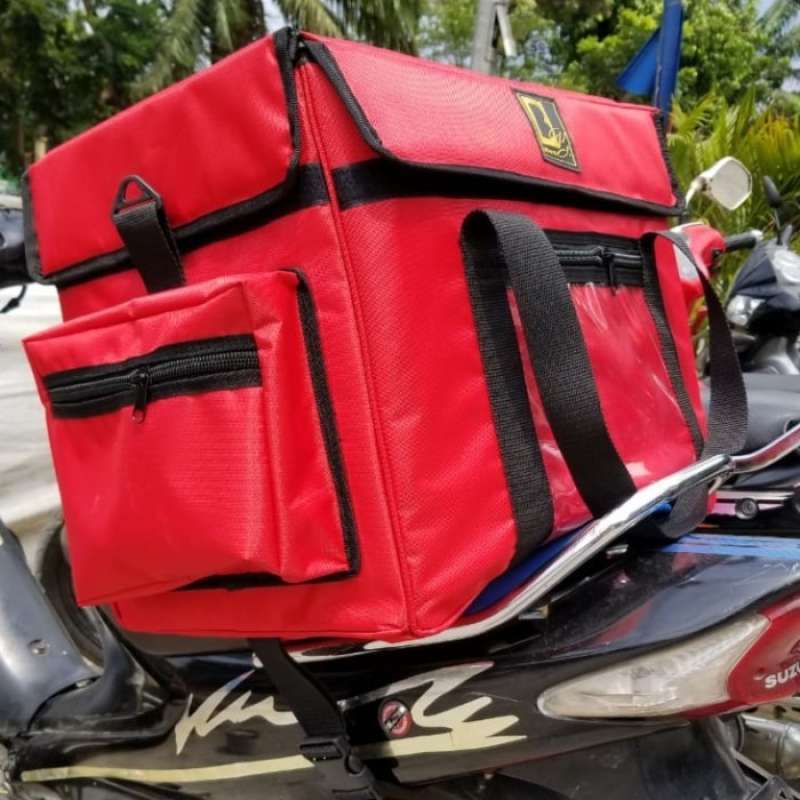 Promo Tas Kurir Lapis Foil 50l Tahan Panas Dingin Delivery Bag Grab ...