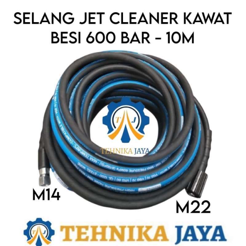 Promo Hl Premier Selang Jet Cleaner Lentur Lapis Kawat Baja M22 X M14 ...