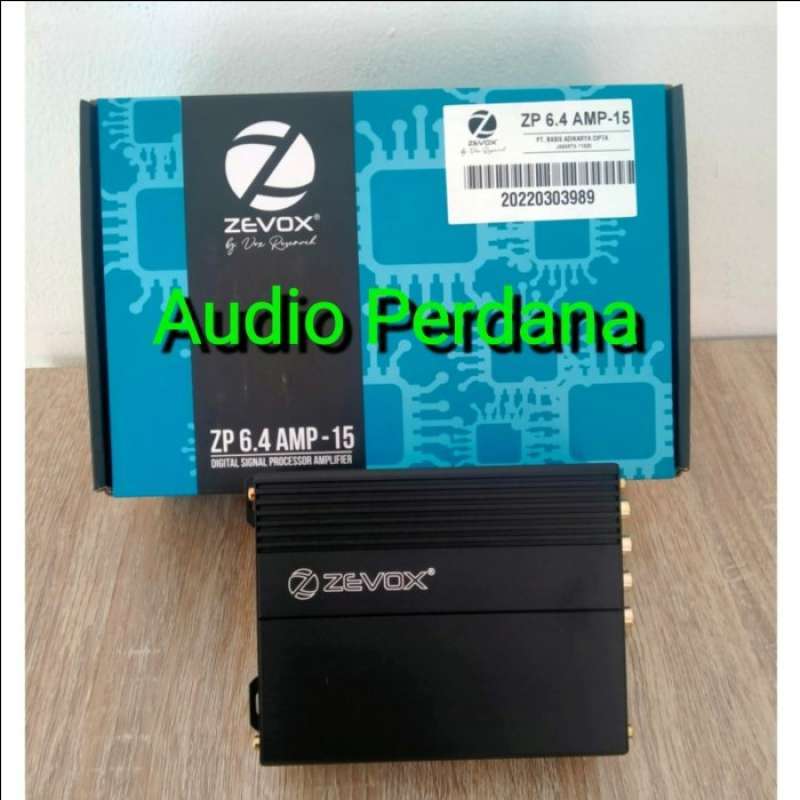Jual Processor Dsp Zevox 6.4 Amp By Vox Built-in 4ch Power Free ...
