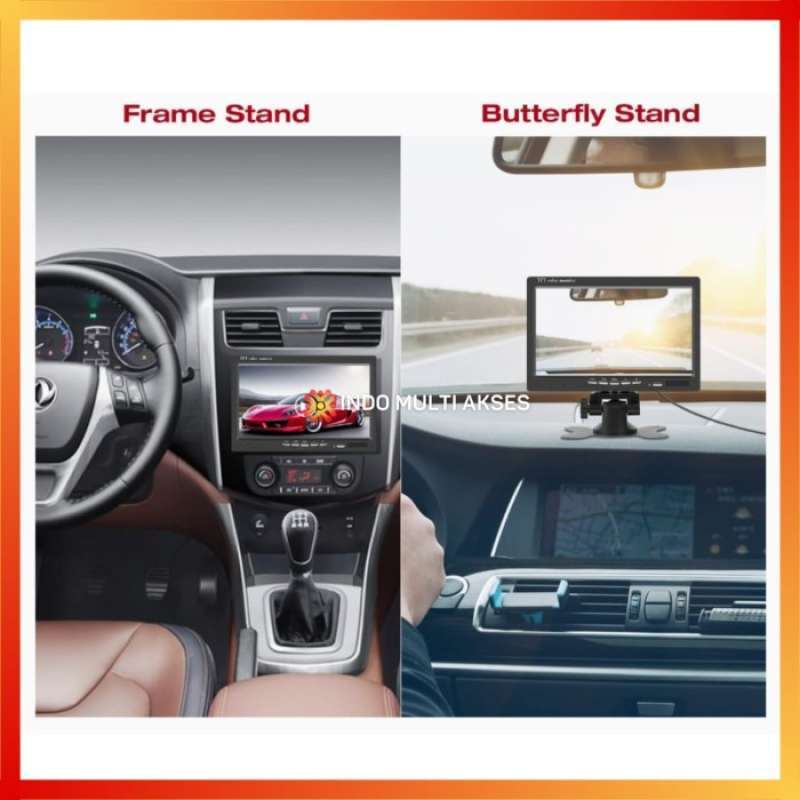 Jual Lcd Layar Monitor Mobil 7 Inch Rear View Parkir Mobil Tft Lcd C ...