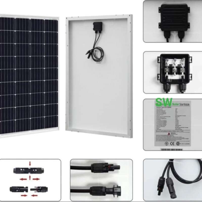 Jual Solar Panel 100wp Mono Crystalline Bonus 20wp Di Seller Aghanim ...