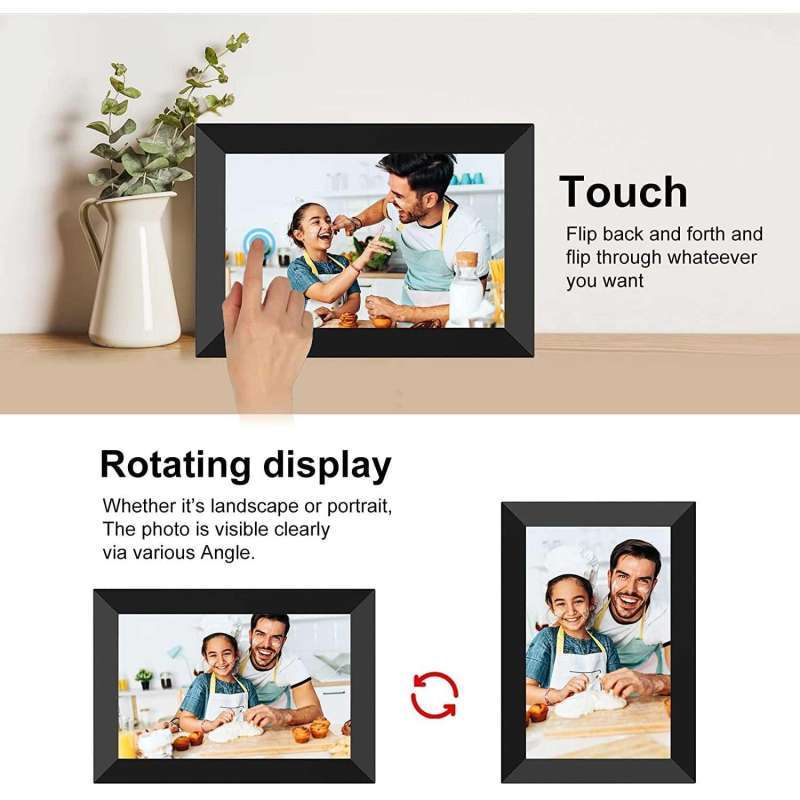 Jual Frameo Bingkai Foto Digital Frame Wifi Speaker Touchscreen 16gb 8 ...