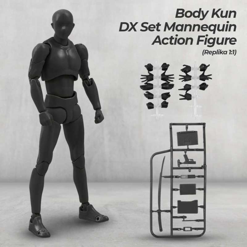 Jual Shfiguart Body Kun Dx Set Mannequin Action Figure (replika 1:1 ...
