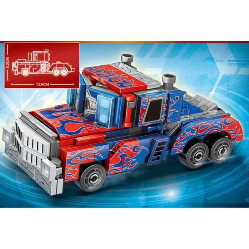 Jual Lw Mainan Robot Transformers Autobot 2in1 Car Lego 7045-2 Mainan ...