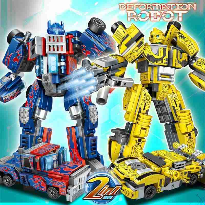 Jual Lw Mainan Robot Transformers Autobot 2in1 Car Lego 7045-2 Mainan ...