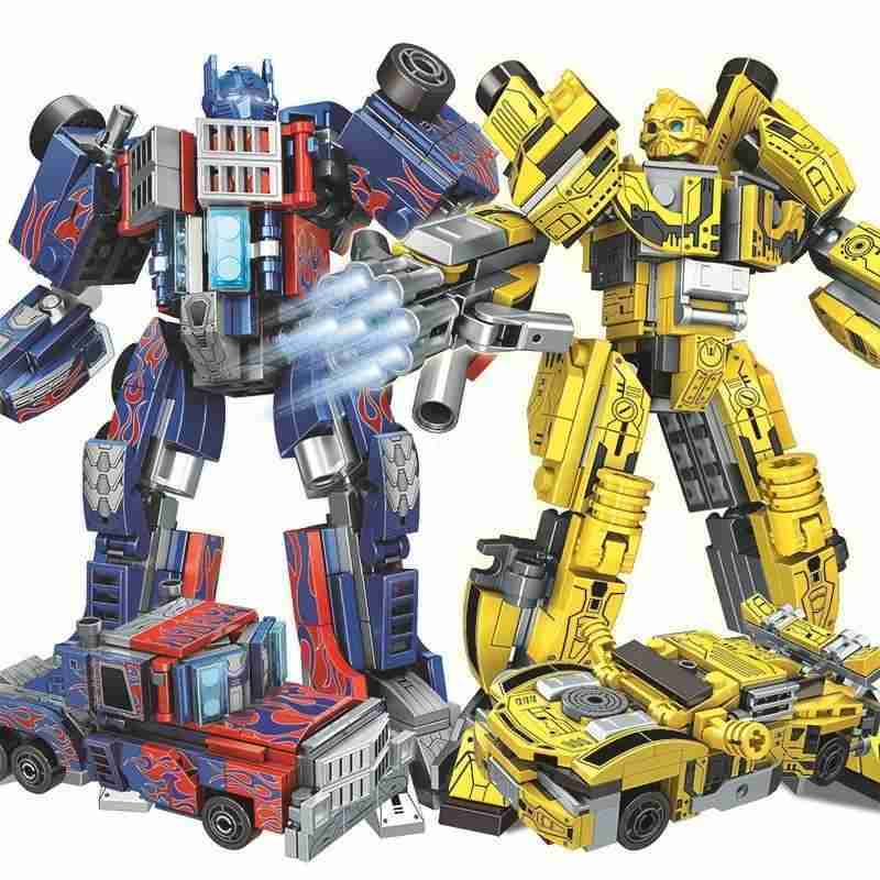 Jual Lw Mainan Robot Transformers Autobot 2in1 Car Lego 7045-2 Mainan ...
