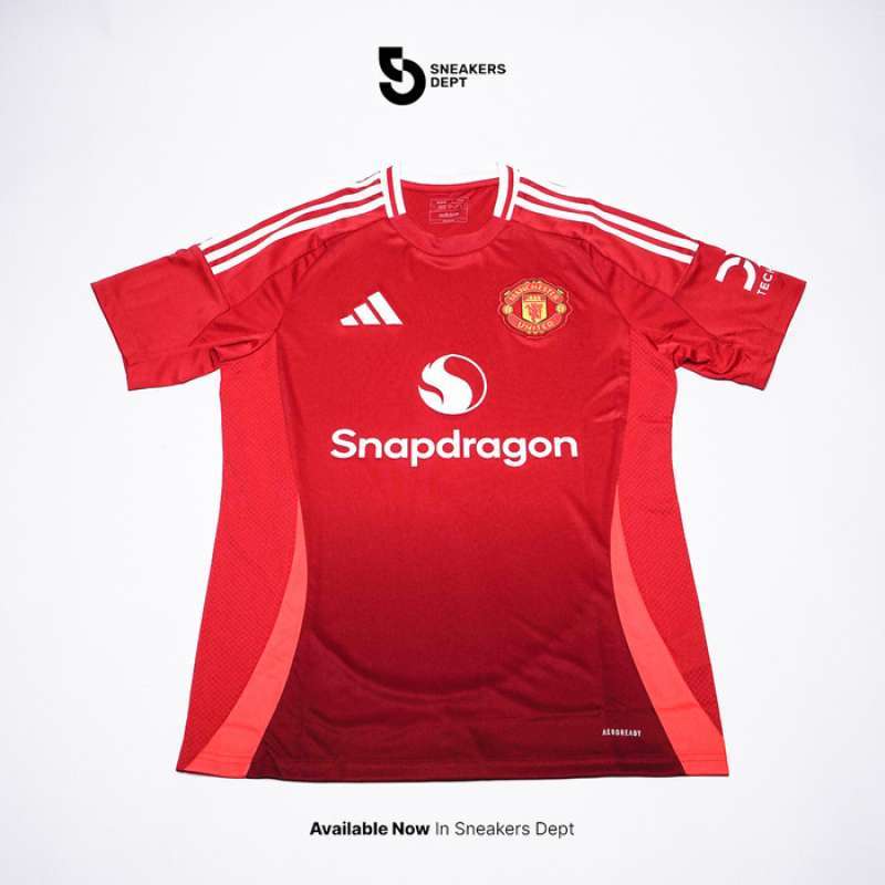 Promo Jersey Pria Adidas Manchester United Fc Home Jersey 2024/2025 ...