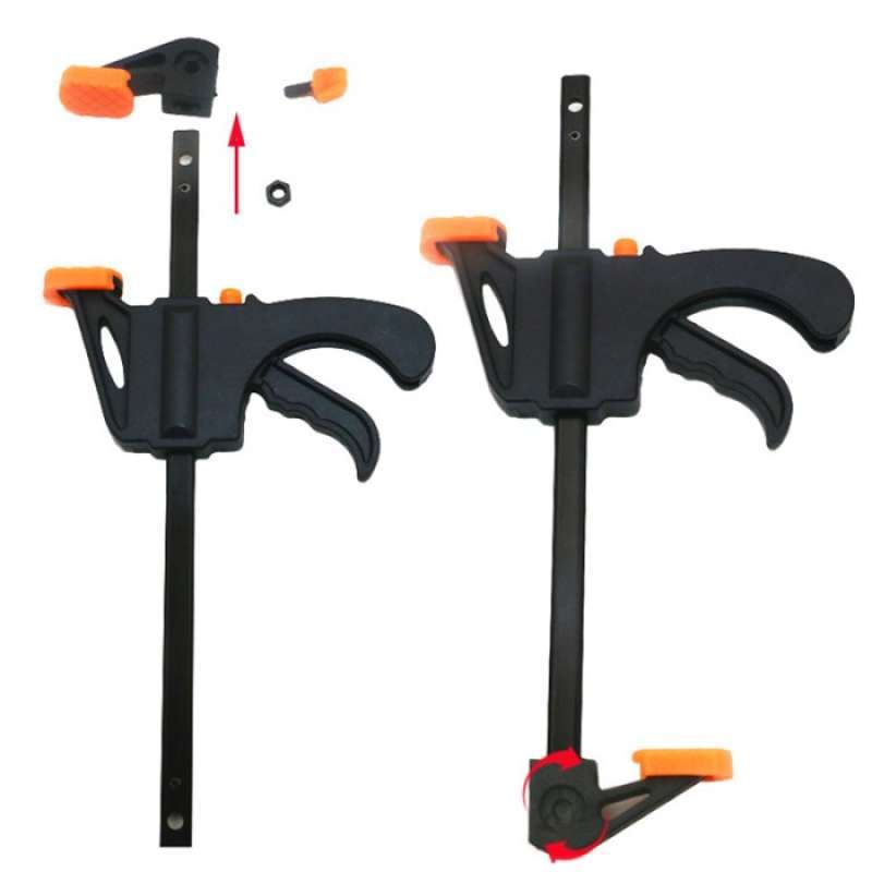 Promo Clamp Tool Alat Penjepit Kayu Model F Catok Pres Kayu Klem Kayu ...