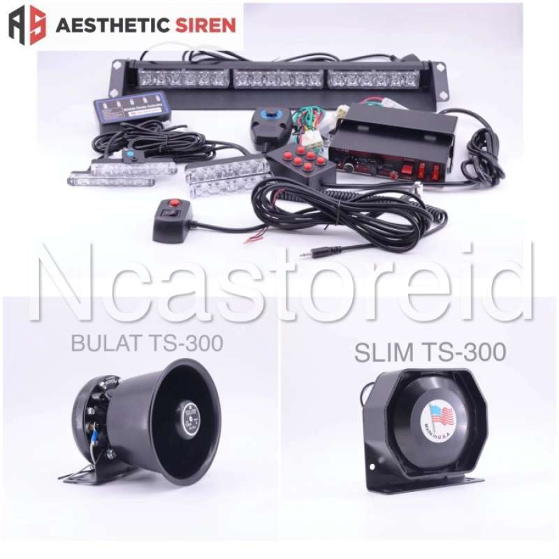 Promo Paket Toa Ts-300 Black,ampli Cjb200,strobo 18 Titik & 4 Titik ...