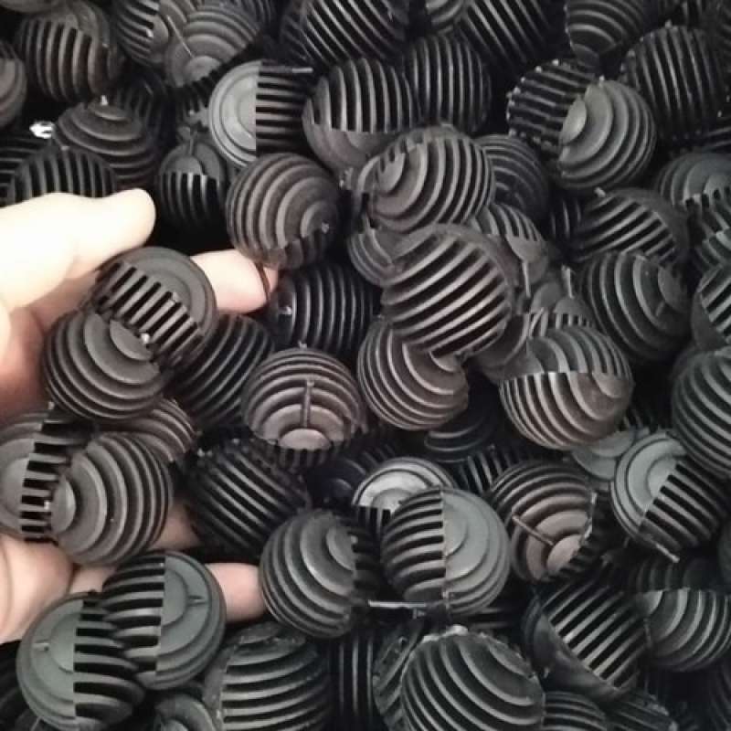 Jual Bioball Filter Bio Aquarium Kolam Ikan Koi Olah Limbah Pemurnian ...