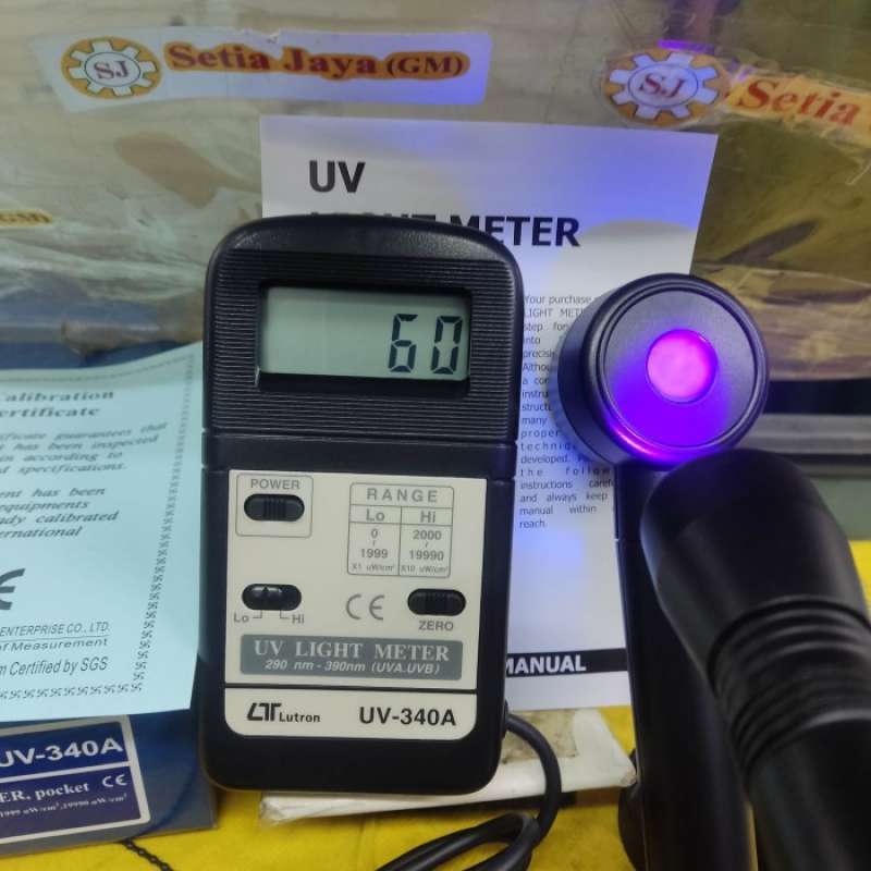 Promo Lutron Uv-340a Uv Light Meter ( Pocket Size Meter ) Baru Diskon 7% Di Seller Mastaera Shop ...