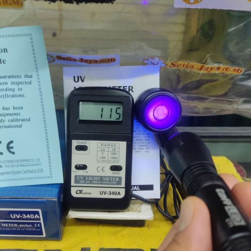 Promo Lutron Uv-340a Uv Light Meter ( Pocket Size Meter ) Baru Diskon 7% Di Seller Mastaera Shop ...