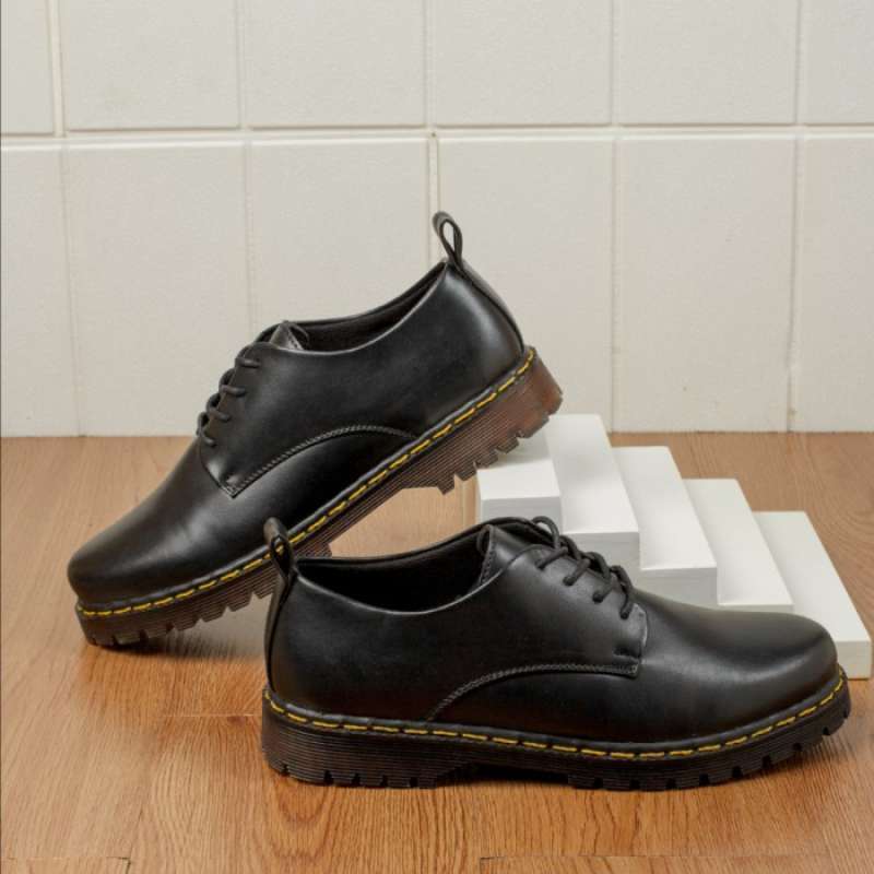 Jual Sepatu Low Boots Kulit Docmart Formal Casual Pria Wanita Arf Luis ...