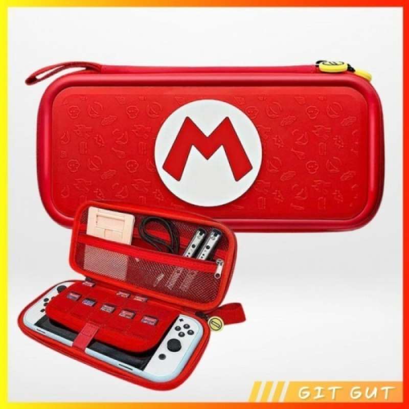 Jual Embossed Pouch Nintendo Switch V1 V2 Oled Motif 3d Timbul Case Bag ...
