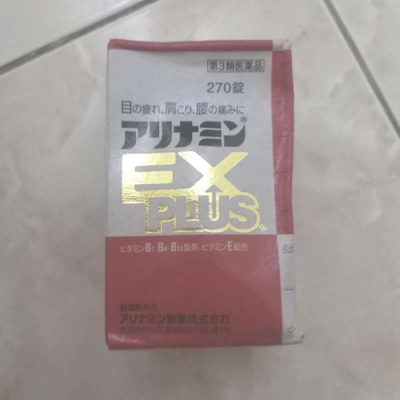 Promo Alinamin Ex Plus ( Isi 270 Tablet ) Supplemen Nyeri Otot Sendi ...