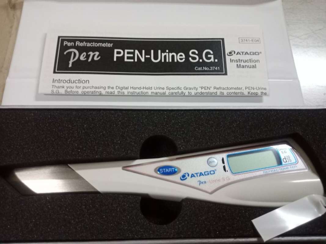 Promo Pen-urine S. G. Urine Specific Gravity Refractometer Atago Diskon ...