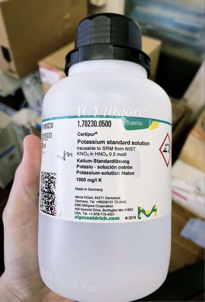 Promo Merck 1.70230.0500 Potassium Standard Solution 500ml Diskon 23% ...