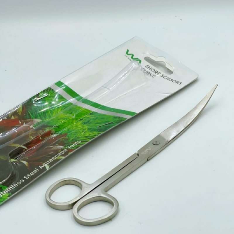 Promo Vivaria Short Scissors Curve Gunting Bengkok Gunting Aquascape ...