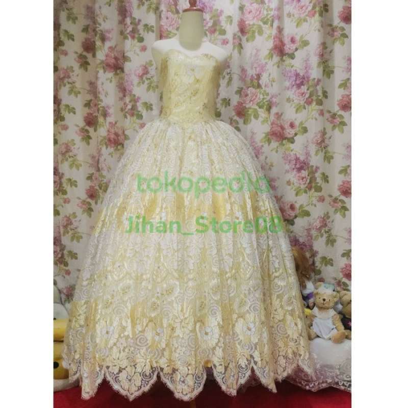 Jual Ball Gown Wedding Dress Ala Noni Belanda Di Seller Zati Shop ...