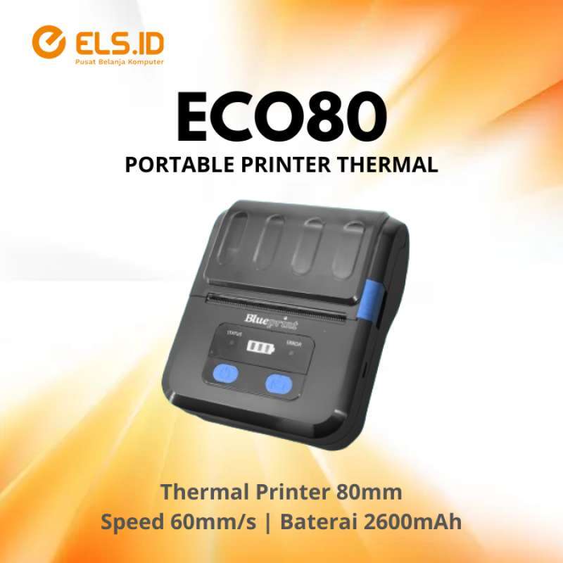 Jual Printer Portable Blueprint Thermal Eco80 Usb + Bluetooth Di Seller ...