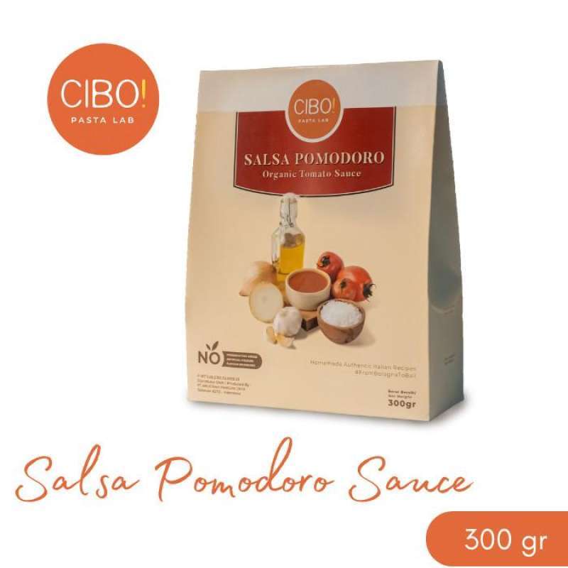 Jual Cibo! Salsa Pomodoro Sauce 300gr - Pasta Sauce Instan Siap Masak Di Seller Cibo Pasta Lab ...