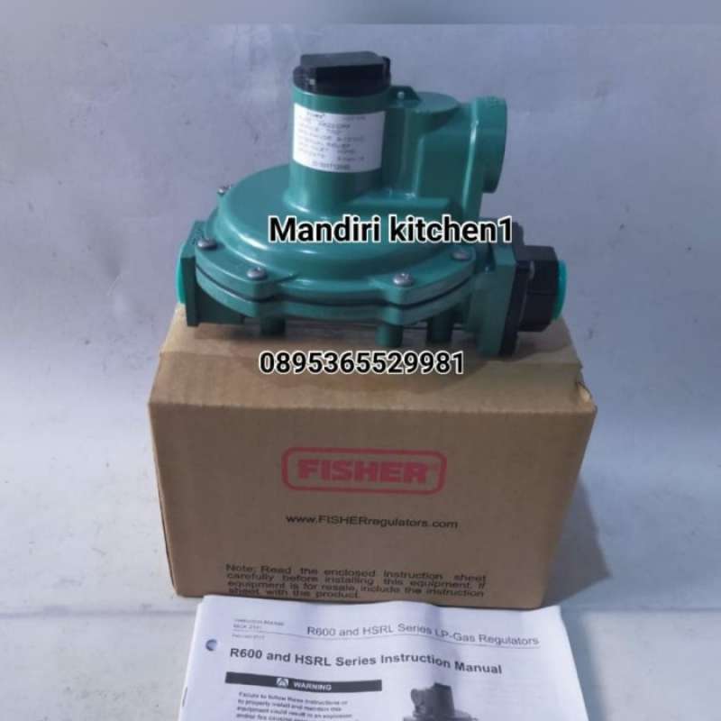Promo Regulator Instalasi Gas Fisher Tipe R622-dff Diskon 23% Di Seller ...