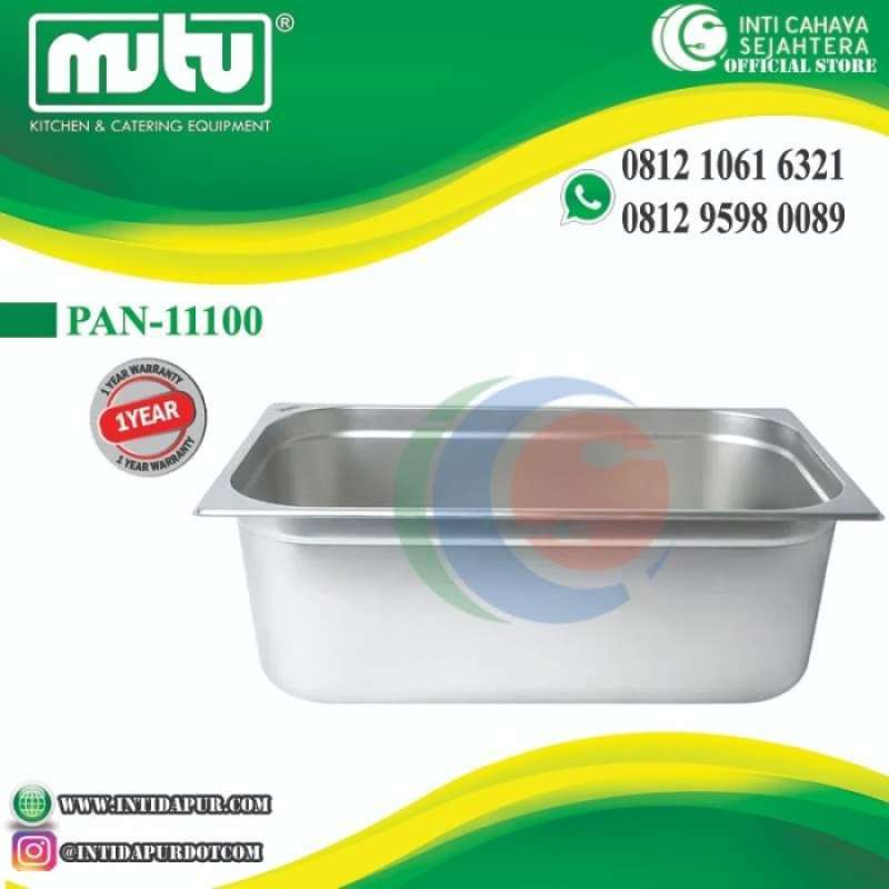Promo Food Pan Mutu Tempat Penyaji Makanan Serbaguna Mutu Stainless ...
