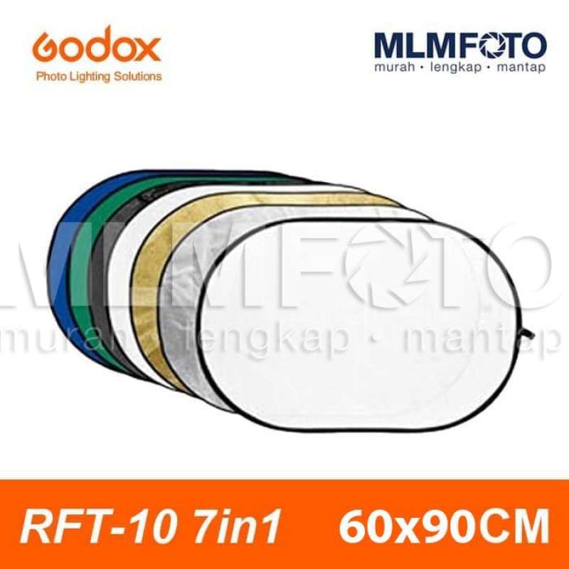Promo Godox 7in1 Reflector Rft-10 60x90cm Diskon 23% Di Seller Mettaria ...
