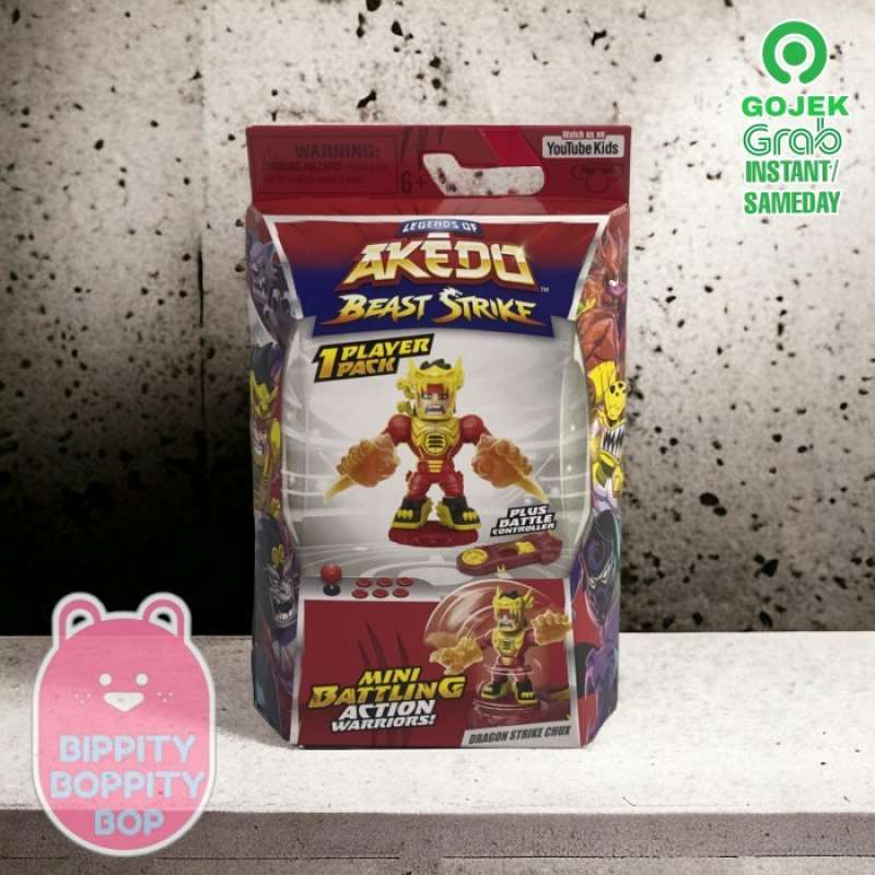 Promo Legends Of Akedo Beast Strike 1 Single Player Pack - Tricerachops ...
