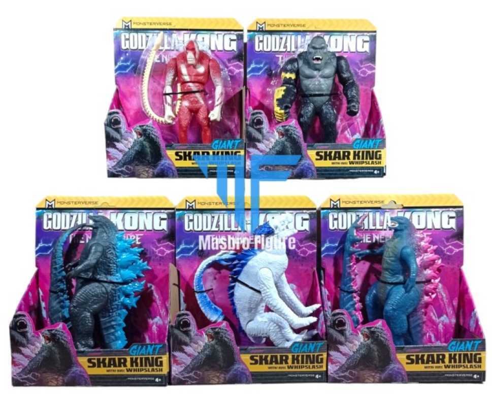 Promo Action Figure Godzilla X Kong The New Empire Skar King Shimo 6 ...