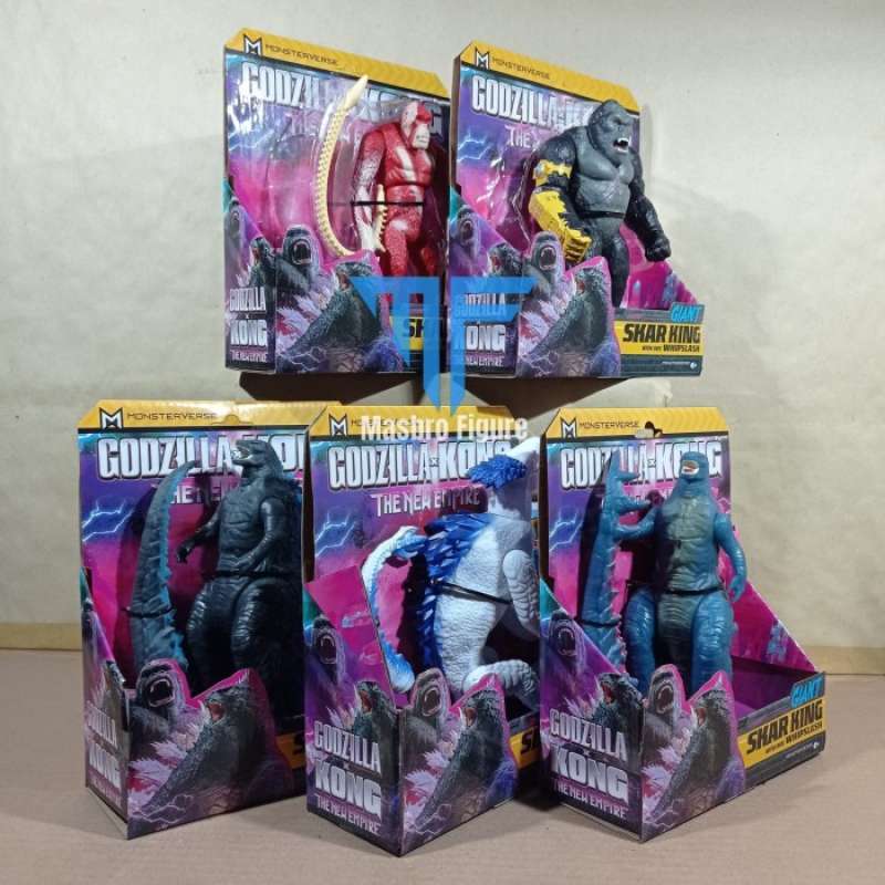 Promo Action Figure Godzilla X Kong The New Empire Skar King Shimo 6 ...