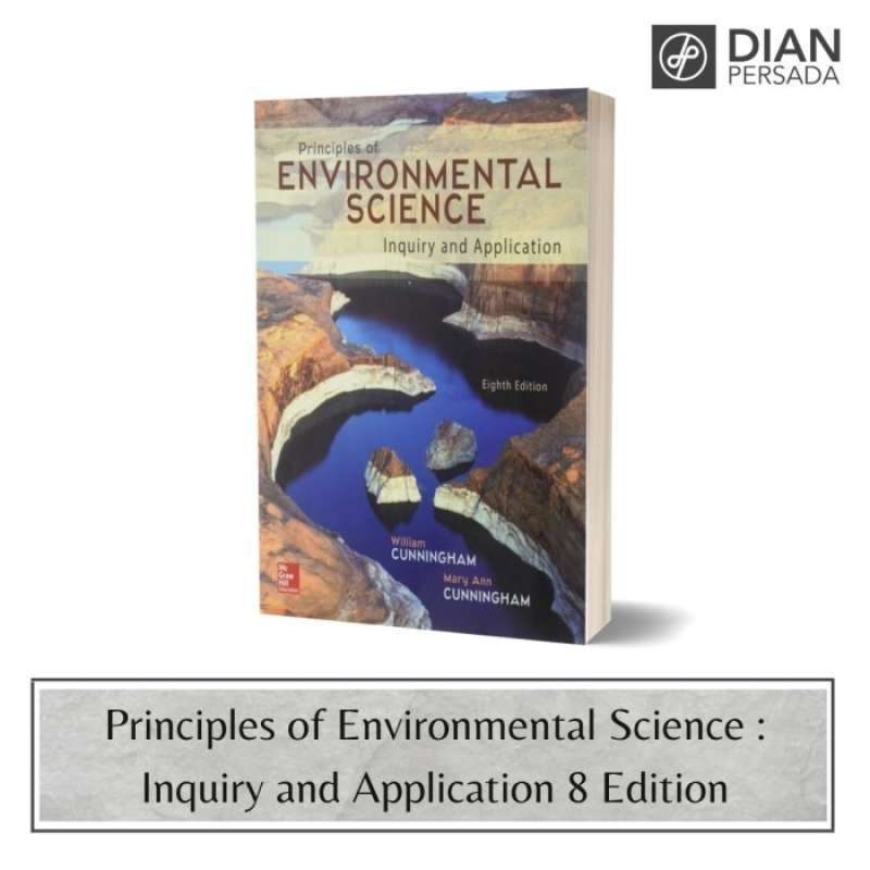 Promo Ori Buku Principles Of Environmental Science 8 Edition 9781259253386 Diskon 21% Di Seller ...