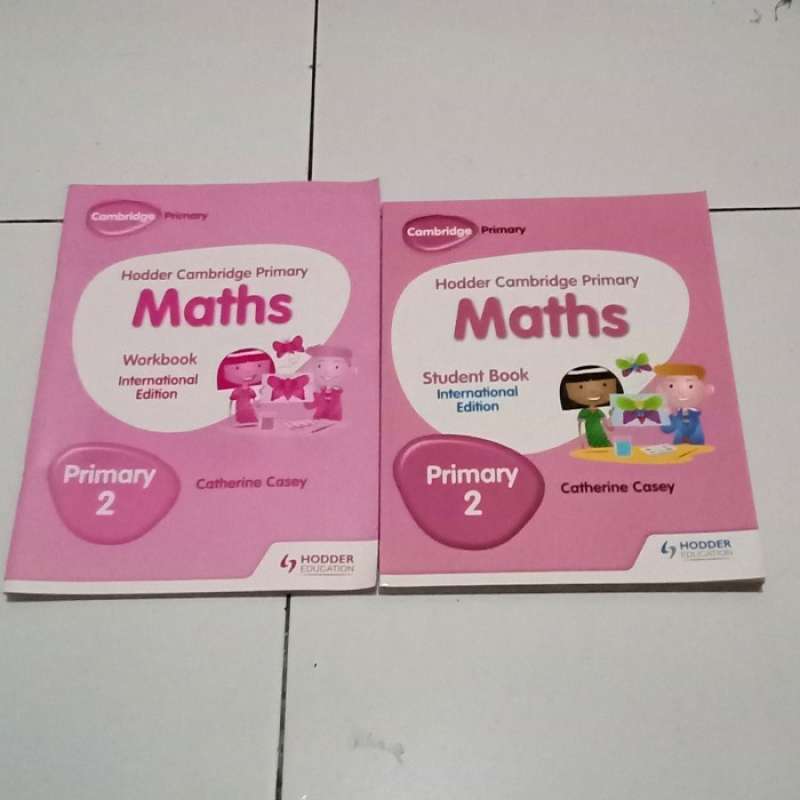 Promo Ori Buku Baru Hodder Combridge Primary 2 Maths Student Book-work ...