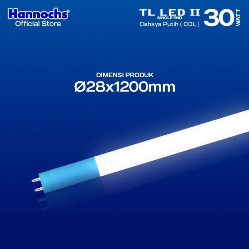 Promo Lampu Tl Led Ii Single End 30 Watt Lampu Tube Light - Putih ...