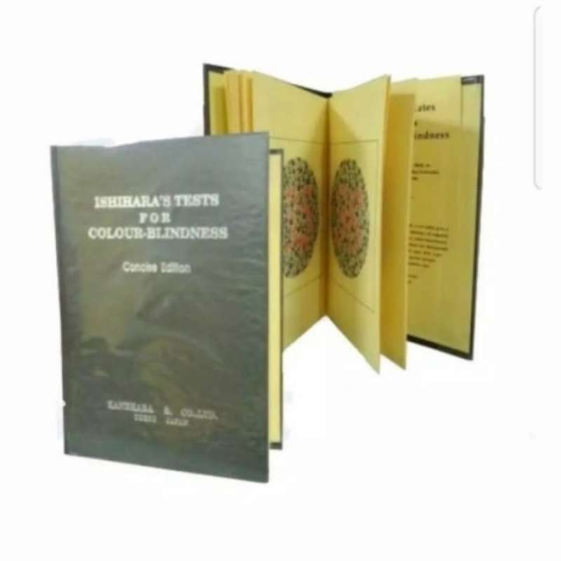 Promo Buku Tes Buta Warna / Buku Ishihara Test Buta Warna Diskon 23% Di ...