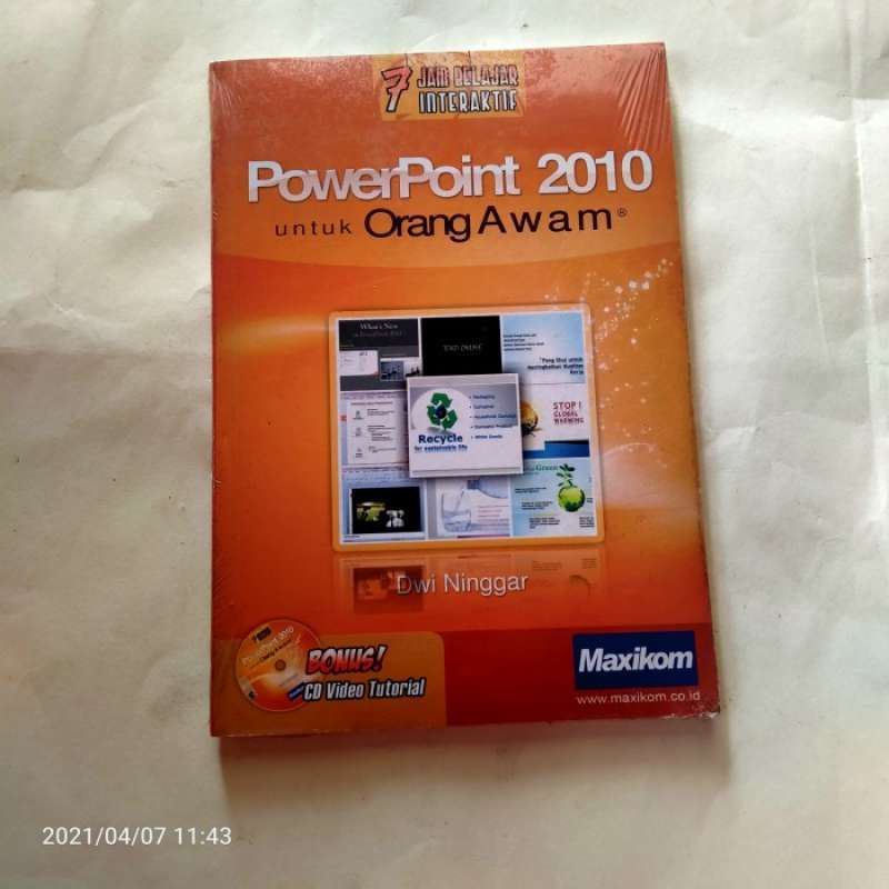 Promo 7 Jam Belajar Interaktif Powerpoint 2010 Untuk Orang Awam Bonus ...