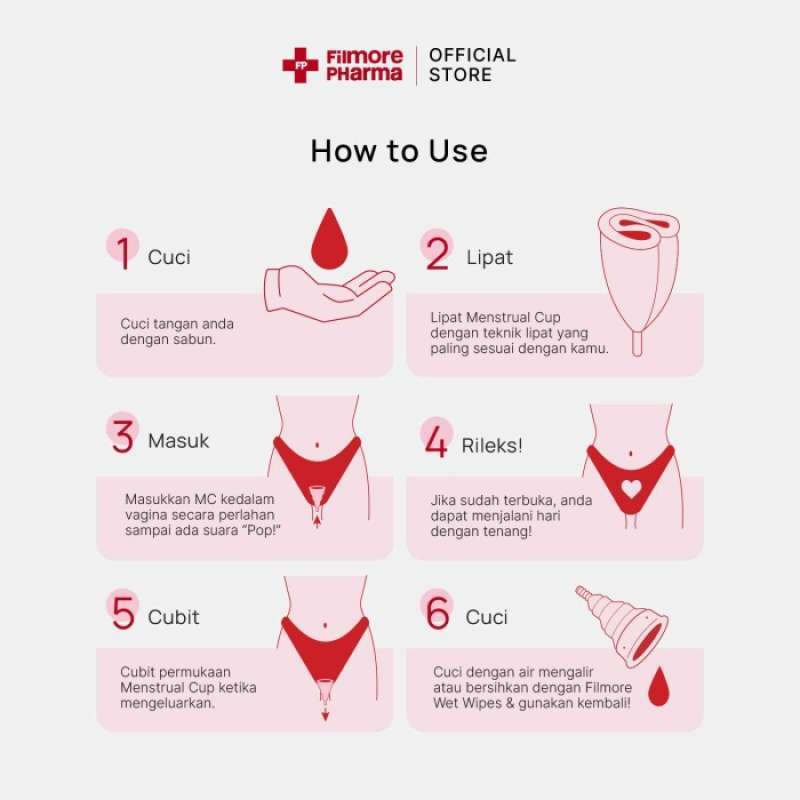 Jual Filmore Girlfriend Menstrual Cup | Untuk Pemula & Perempuan Asia ...