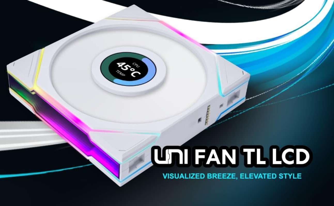 Jual Fan Casing Lian Li Uni Fan Tl Lcd 140 Reverse Blade - 140mm Single ...