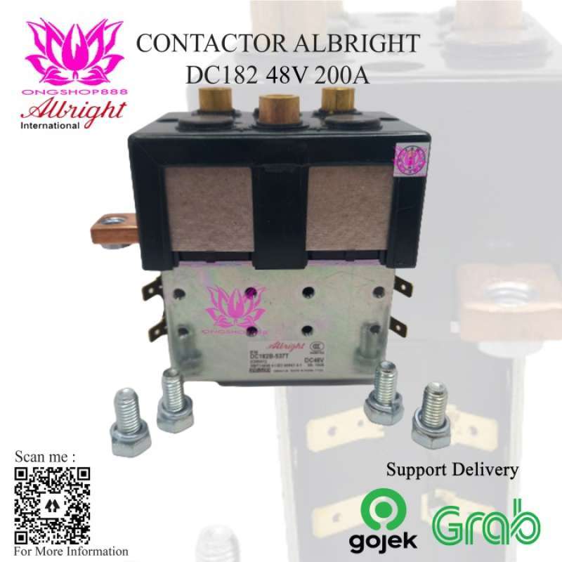Promo Albright Contactor Dc182 Dc 48v 200a Linde Forklift 0009763547 Dc ...