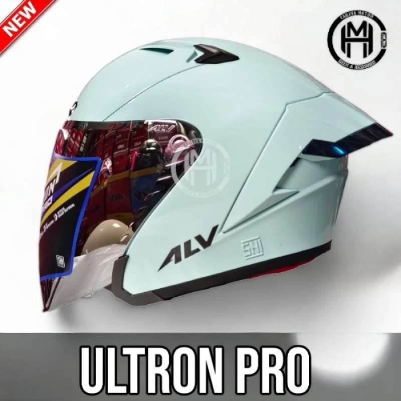 Promo Helm Alv Ultron Pro Single Visor Stone Grey - Easy Gren, Xl Diskon 23% Di Seller ...