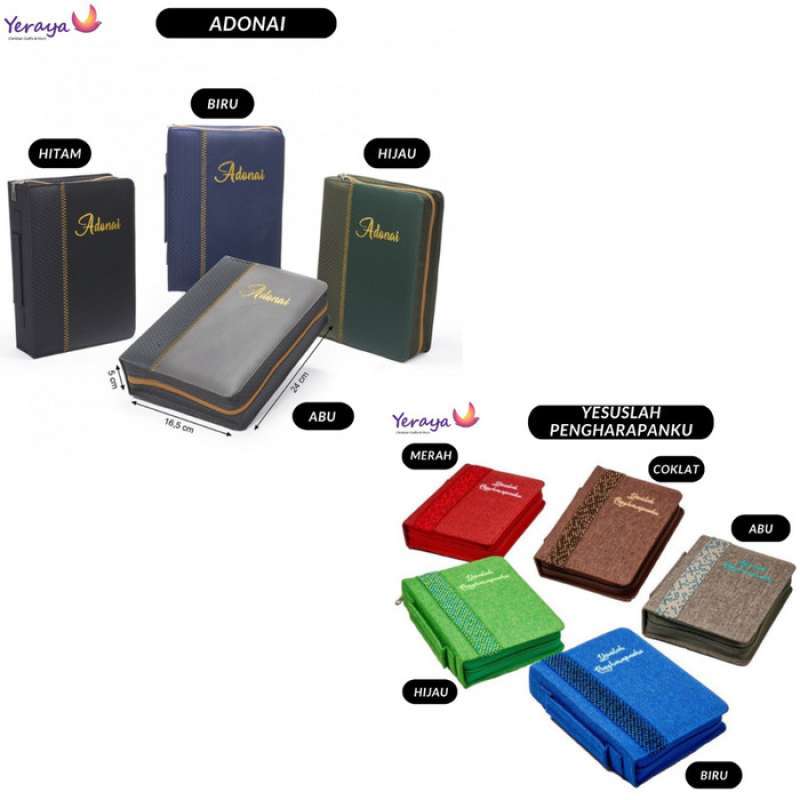 Promo Sampul Alkitab + Sampul Kidung Jemaat Besar - Sarung Cover Tas ...