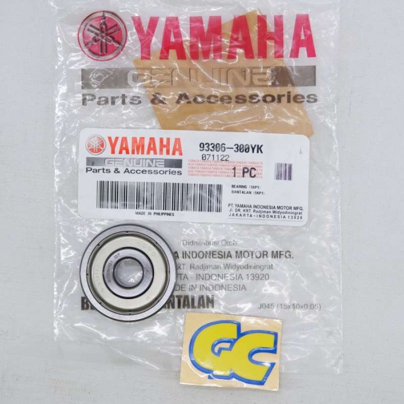 Jual Bearing Roda Depan Yamaha Mio, Vega R, Vega Zr, Mio M3 93306-300yk ...