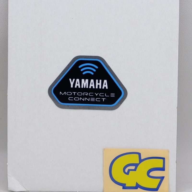 Jual Emblem / Sticker Y-connect Yamaha Nmax, Aerox, Free Go, Fazzio Ori ...