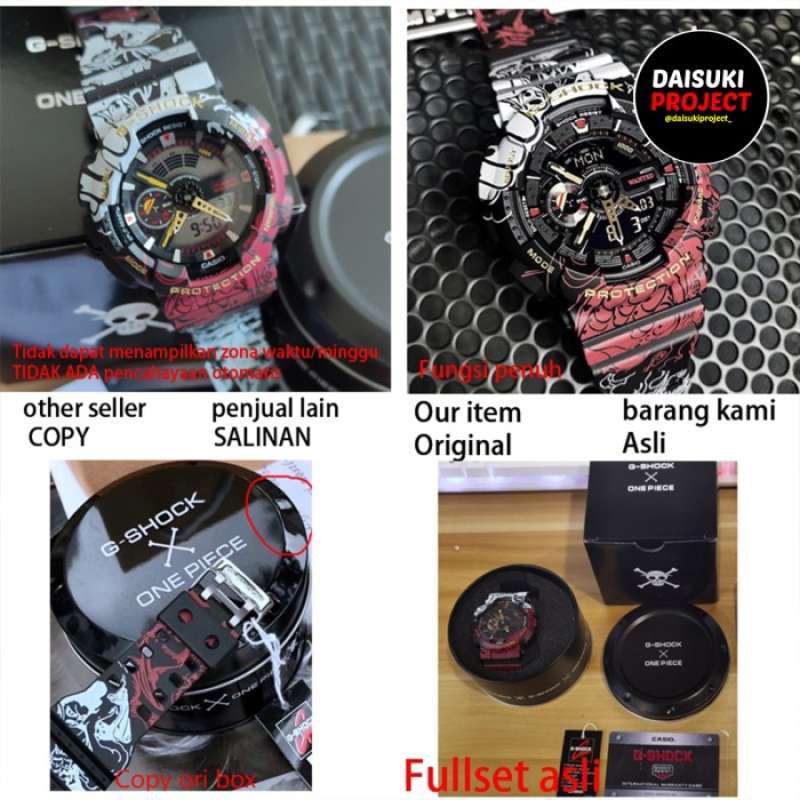 Promo Jam Tangan Anime One Piece G-shock Original - Promo Diskon 5% Di ...